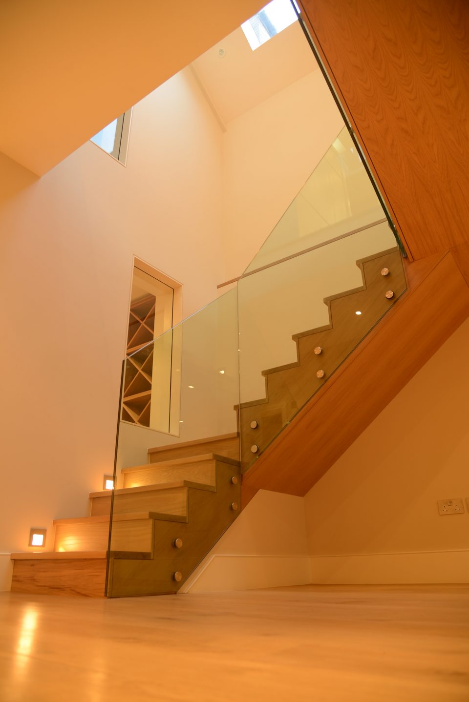 Glazed Staircases | Shape Architecture Ltd