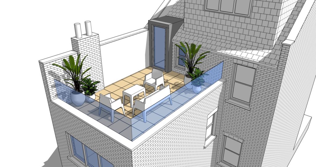 Roof Terrace Extensions | Shape Architecture Ltd