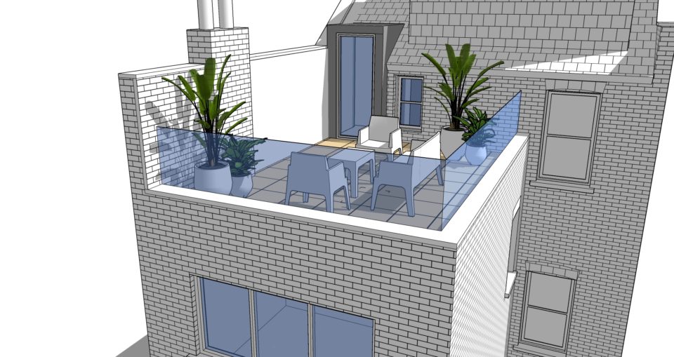 Roof Terrace Extensions | Shape Architecture Ltd