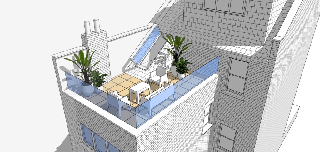 Roof Terrace Extensions | Shape Architecture Ltd