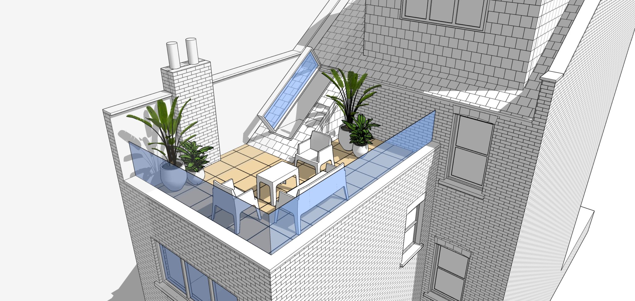 Roof Terrace Extensions | Shape Architecture Ltd
